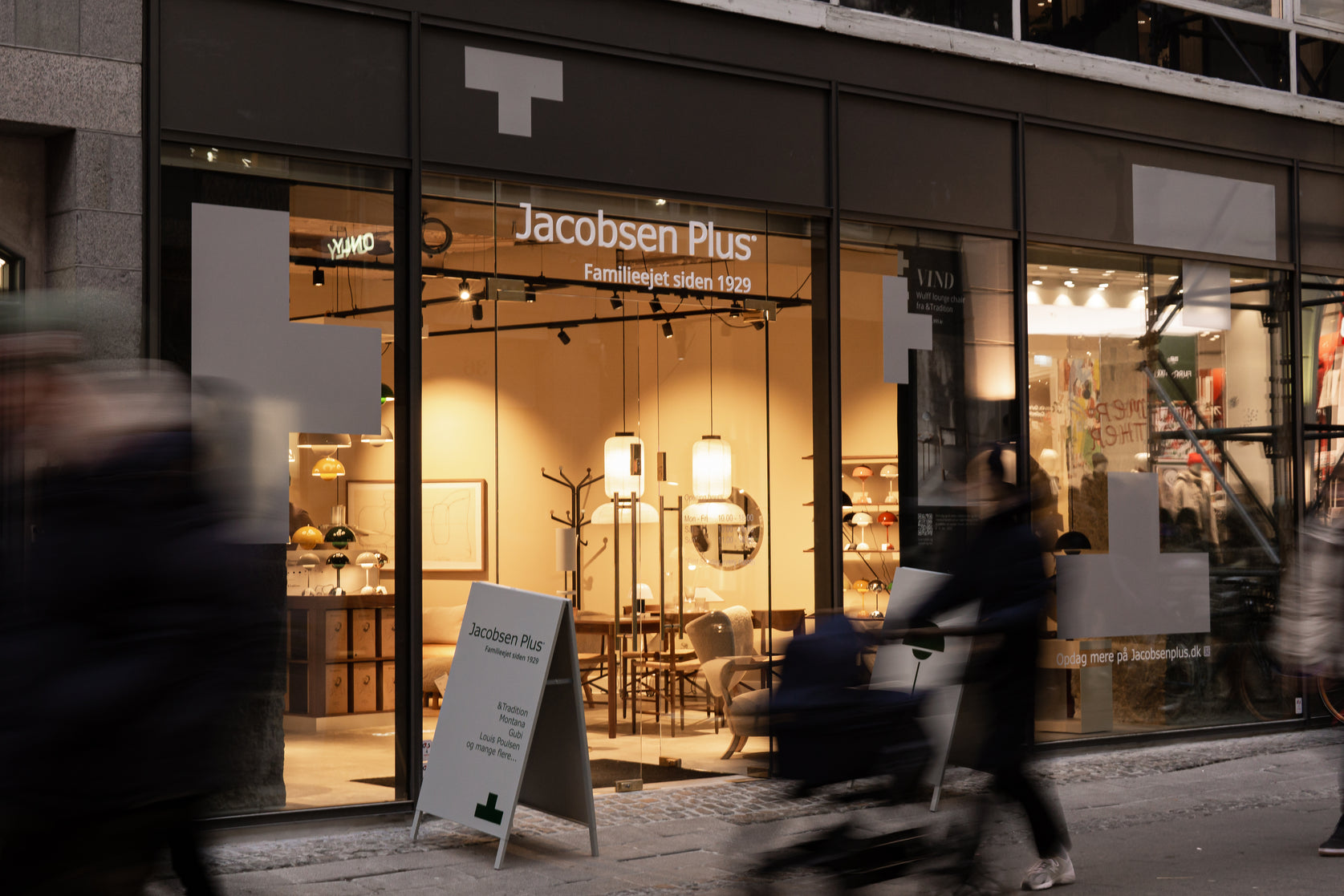 Jacobsen Plus i København | Se vores smukke butik midt på strøget
