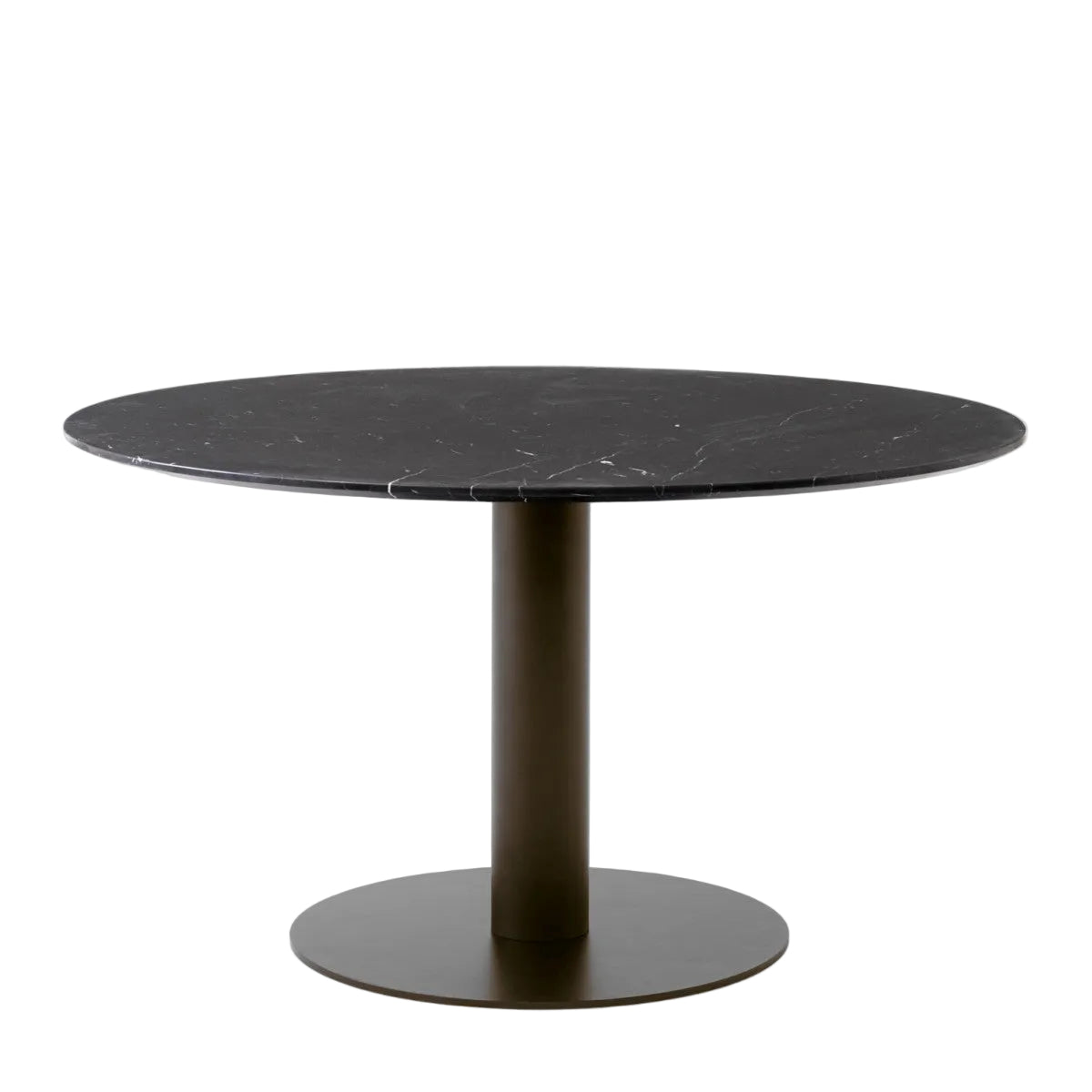 &Tradition In Between SK20 spisebord Ø150 – Bronzed stel med marmorplade