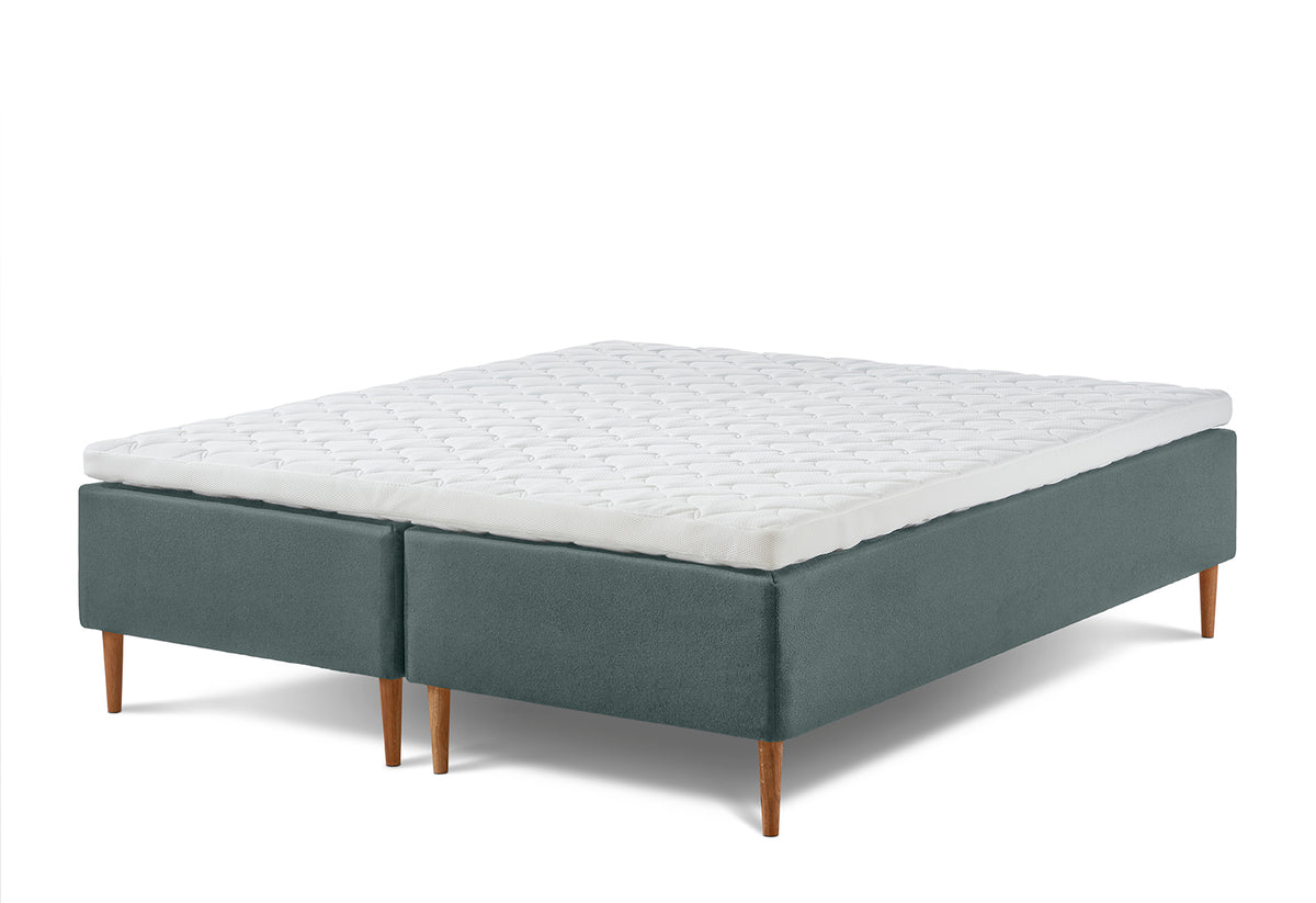 Classic Box seng i grøn | Køb sengen fra Jacobsen Plus Beds her