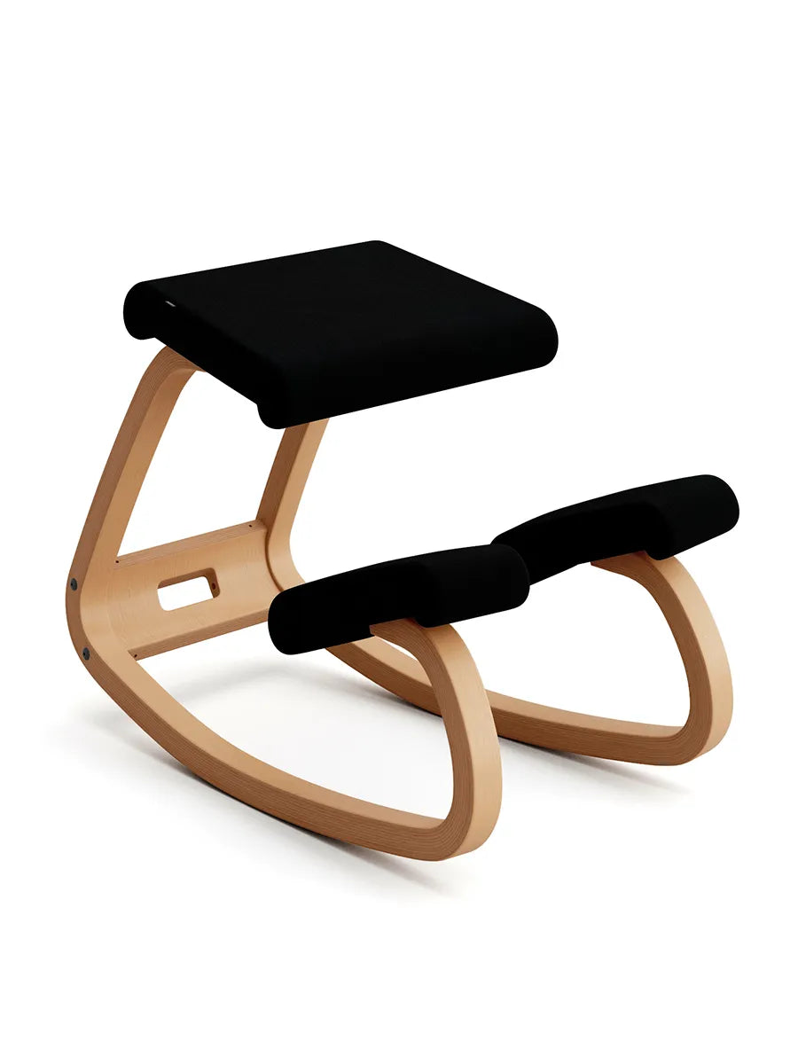 Variable balans stol, light brown wood fra Variér | køb den ergonomiske ...