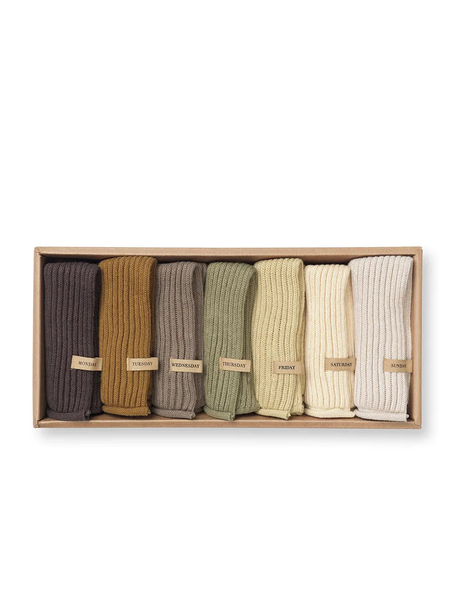 Day Cloth Set, sæt á 7 stk. fra Ferm Living | Køb sættet med karklude her